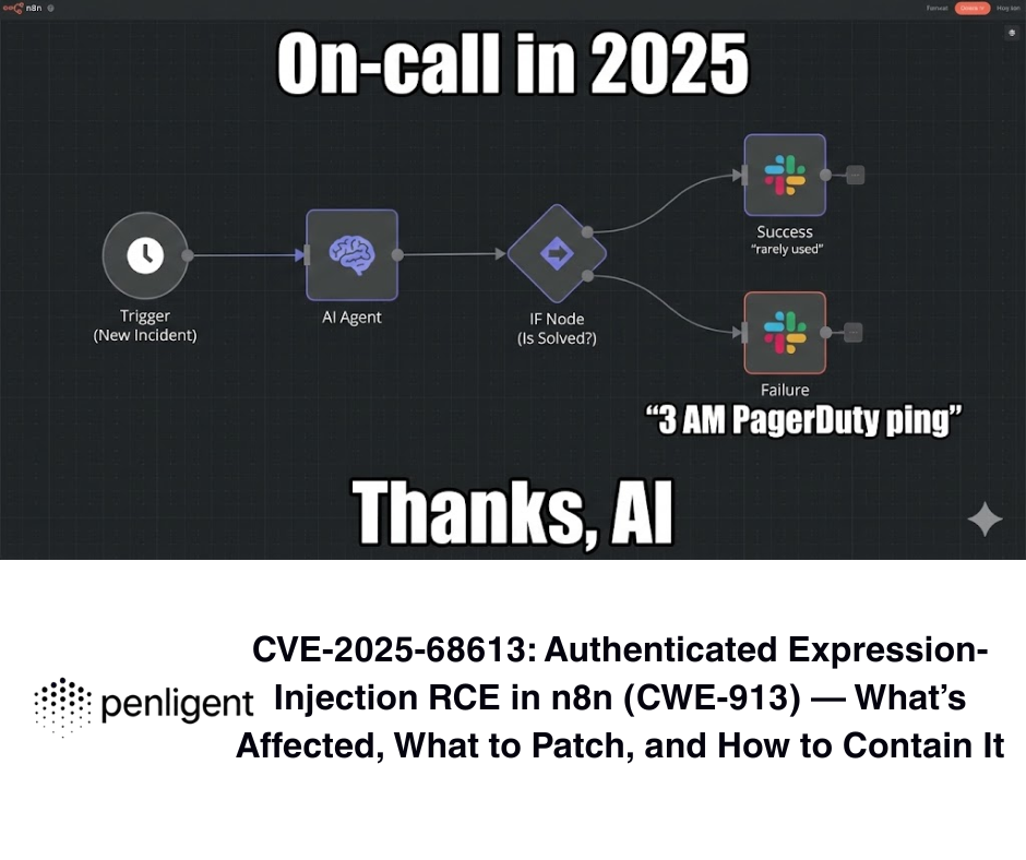 CVE-2025-68613: Authenticated Expression-Injection RCE in n8n (CWE-913 ...