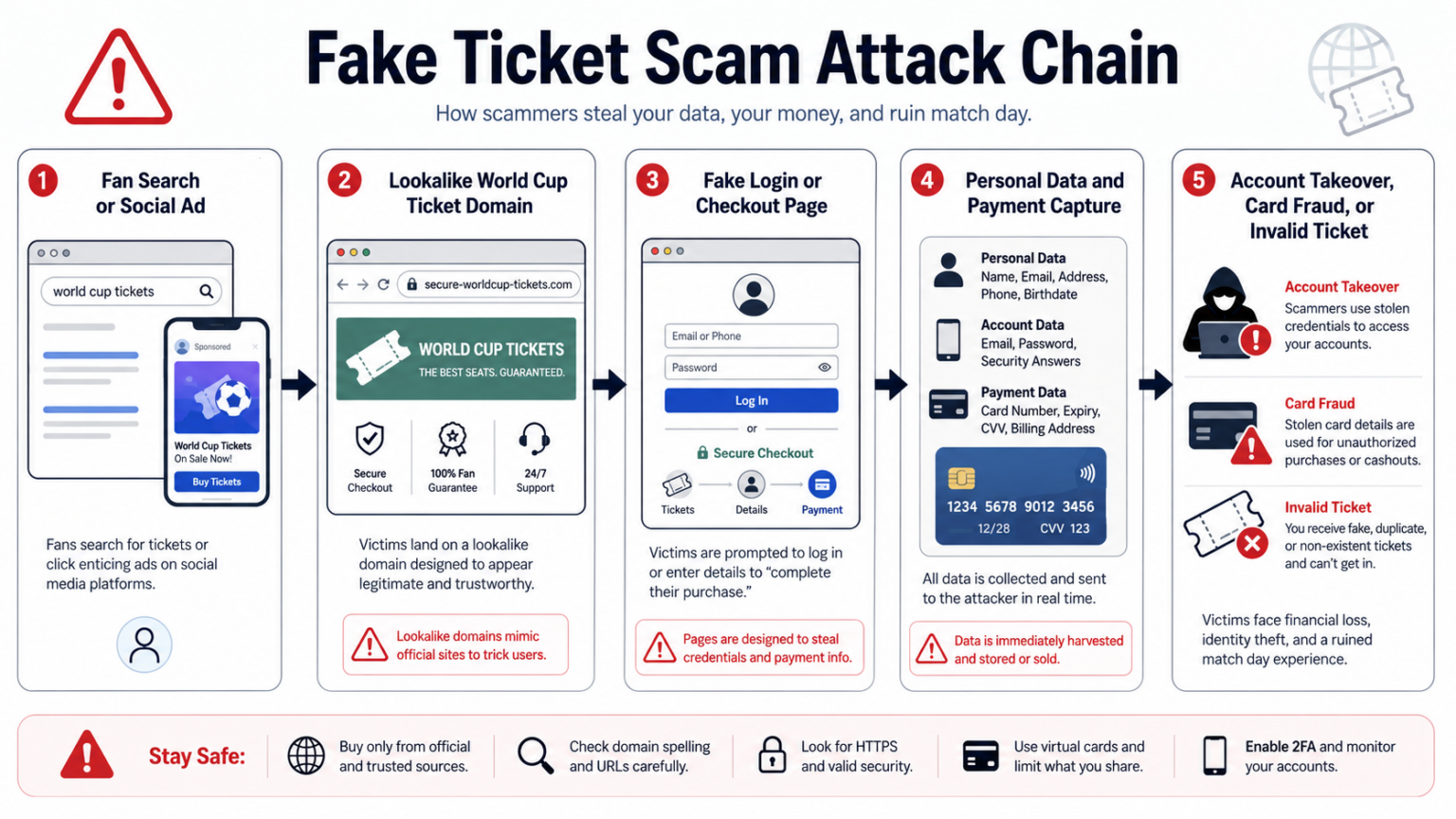 World Cup 2026 Cyber Threats, Fake FIFA Sites, Ticket Scams, Malware ...