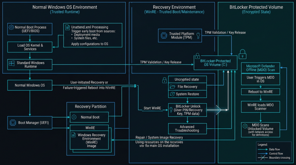 TVM-2026-0001, GreatXML, and the BitLocker Recovery Boundary